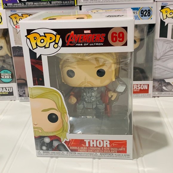 Funko | Toys | Funko Pop Marvel Avengers Age Of Ultron Thor Figure 69 ...